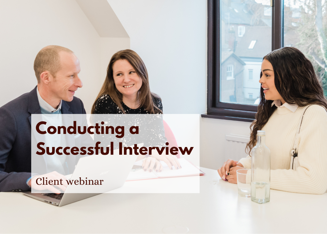 Conducting a Successful Interview