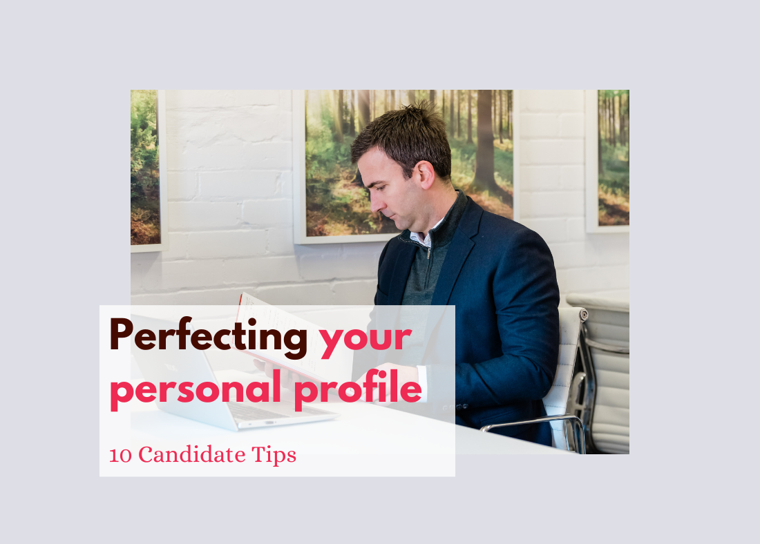 How to Perfect your Personal Profile - Ten2Two